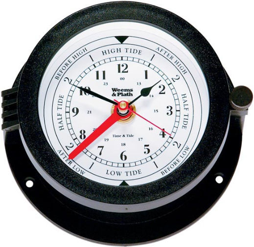 Analog clock - Bluewater - Weems & Plath - tide indicator
