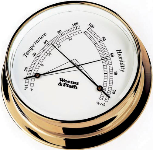 Analog thermometer - 230900 - Weems & Plath - hygrometer / comfortmeter ...
