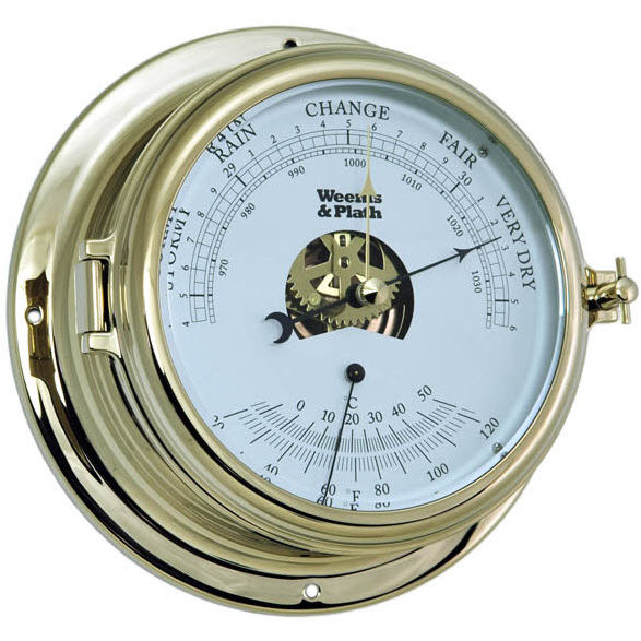 Analog barometer - Endurance II 135 - Weems & Plath - thermometer