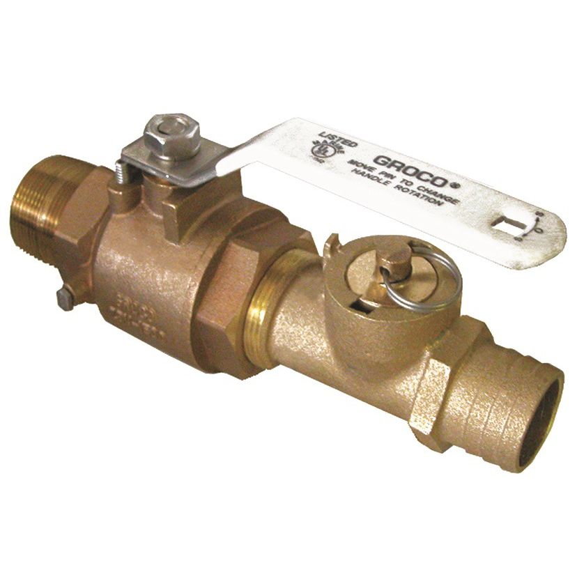Bypass valve - SSCV Series - Groco - for boat