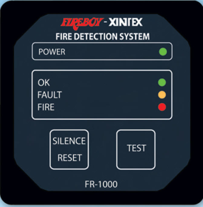 Boat alarm system - FR-1000 / FR-2000 - Fireboy - Xintex - fire