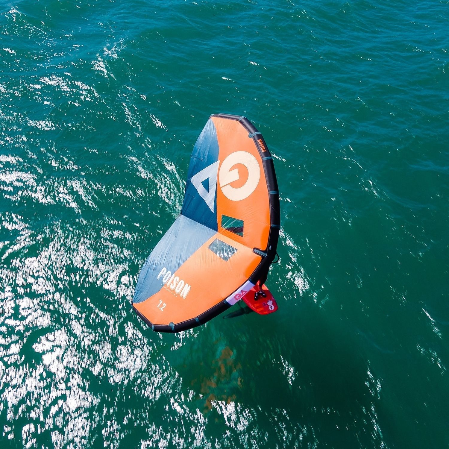 Hybrid inflatable air wing - POISON - Gaastra Windsurfing - speed / wave