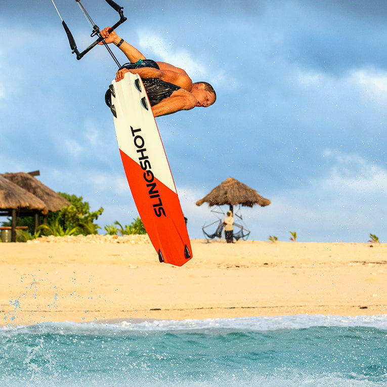 Twin-tip kiteboard - SUPER NATURAL V2 - SlingShot - directional ...