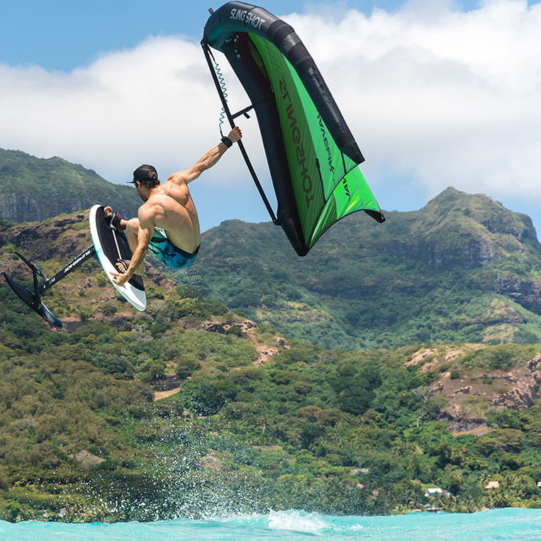 Hybrid inflatable air wing - JAVELIN V1 - SlingShot - speed