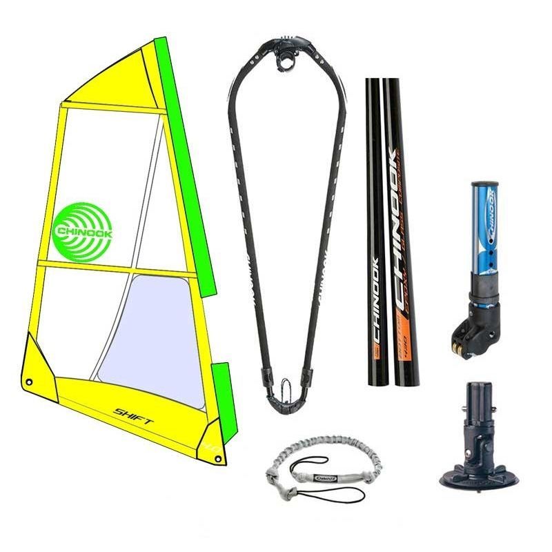 Windsurfing complete rig pack - Shift - Chinook Sailing Products