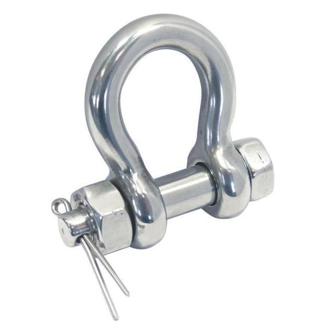Bow shackle - 4674 - MPI-INOX - stainless steel