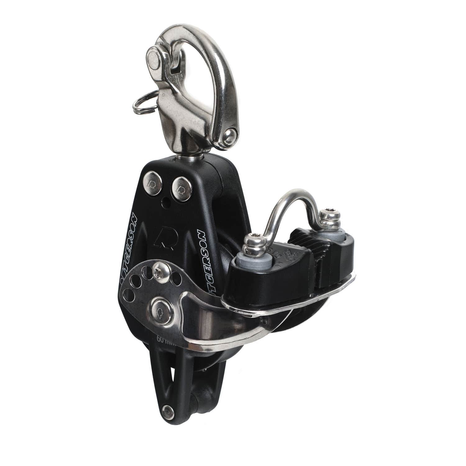 Single block - B300304BS - Rutgerson - cam cleat / with becket / with ...
