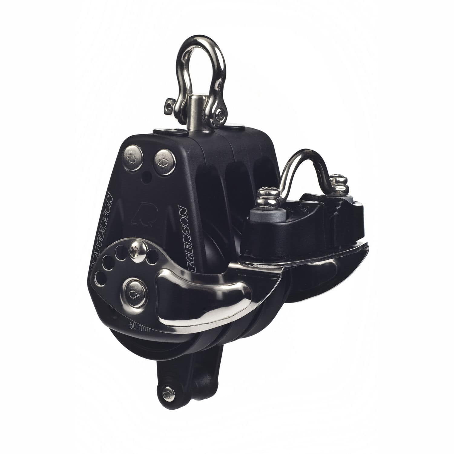 Triple block - B300384B - RUTGERSON - cam cleat / with swivel / with becket