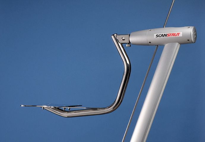 Radar antenna mount - LMB-A2 - Scanstrut - aluminum / self-leveling
