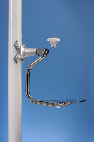 Radar antenna mount - LMM-2 - Scanstrut - stainless steel / mast / self ...