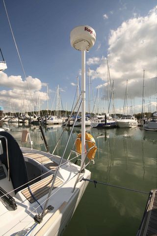 Radar antenna mount - SC103 - Scanstrut - Satcom / aluminum