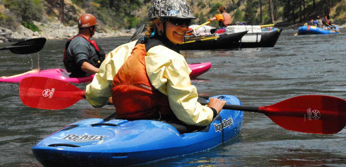 Rigid kayak - Remix 69 - Liquidlogic - river running / solo / adult