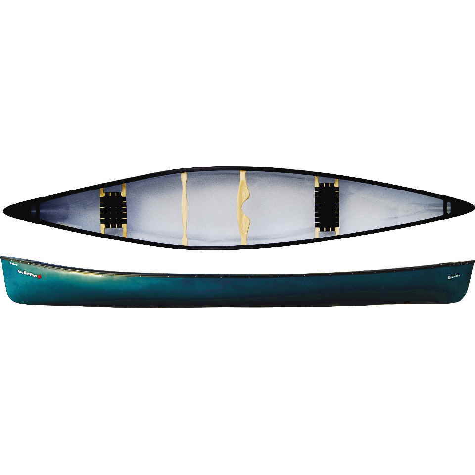 Multi-use canoe - KAWARTHA - Clear Water Design - tandem / polyethylene