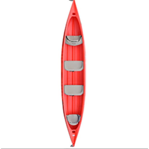 Touring canoe - RIVIERA XL - RTM Kayaks - river running / 4-person / green