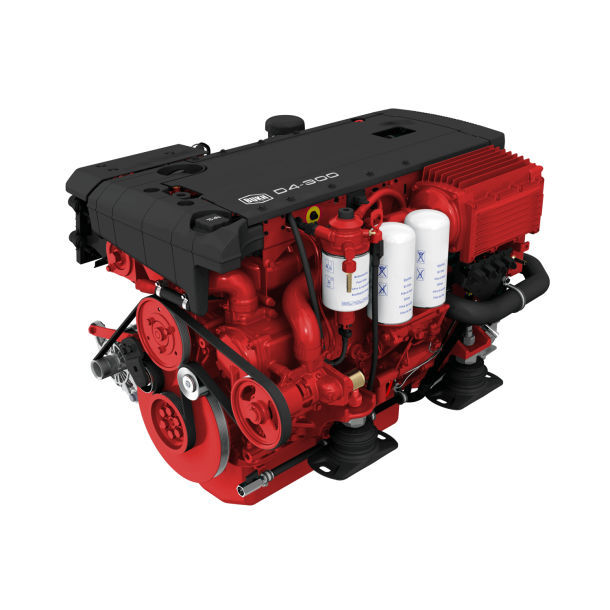 Inboard engine - D4 - BUKH - diesel / professional vessel / turbocharged