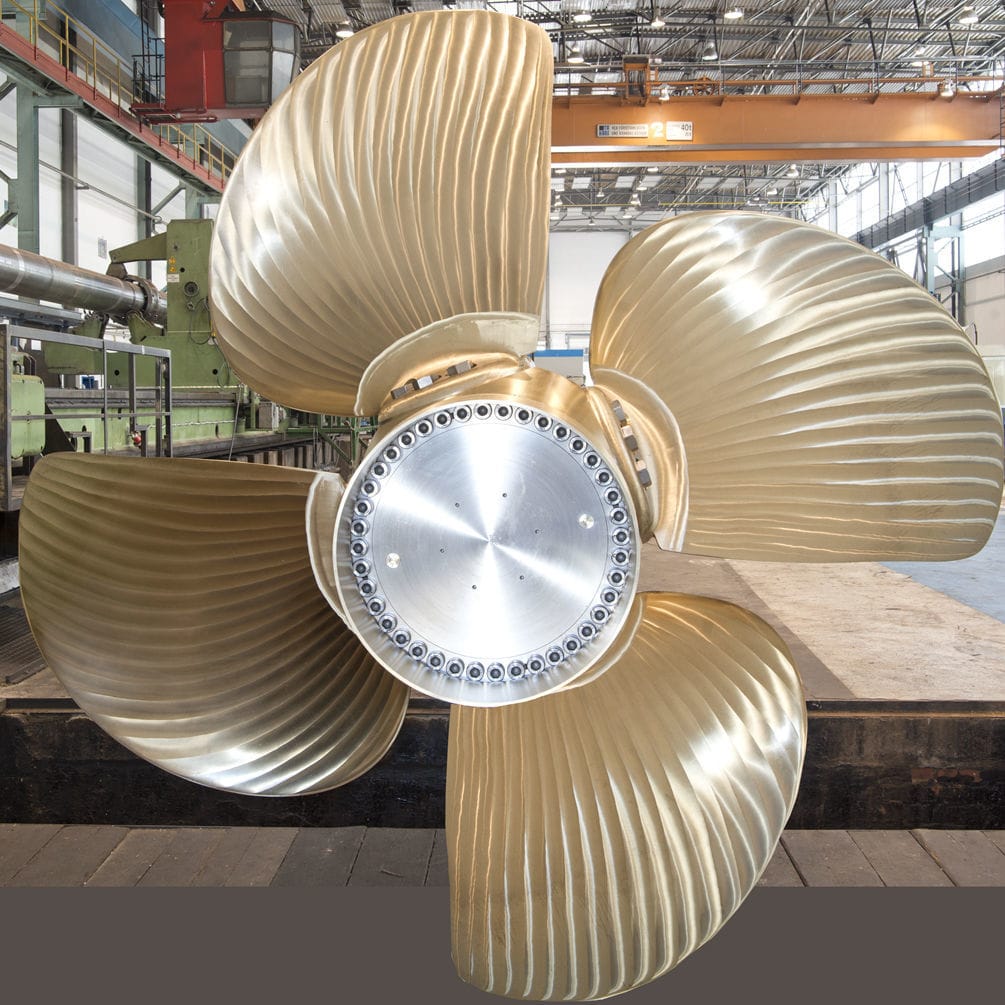 Ship propeller - SCP series - Schottel - variable-pitch / shaft drive ...