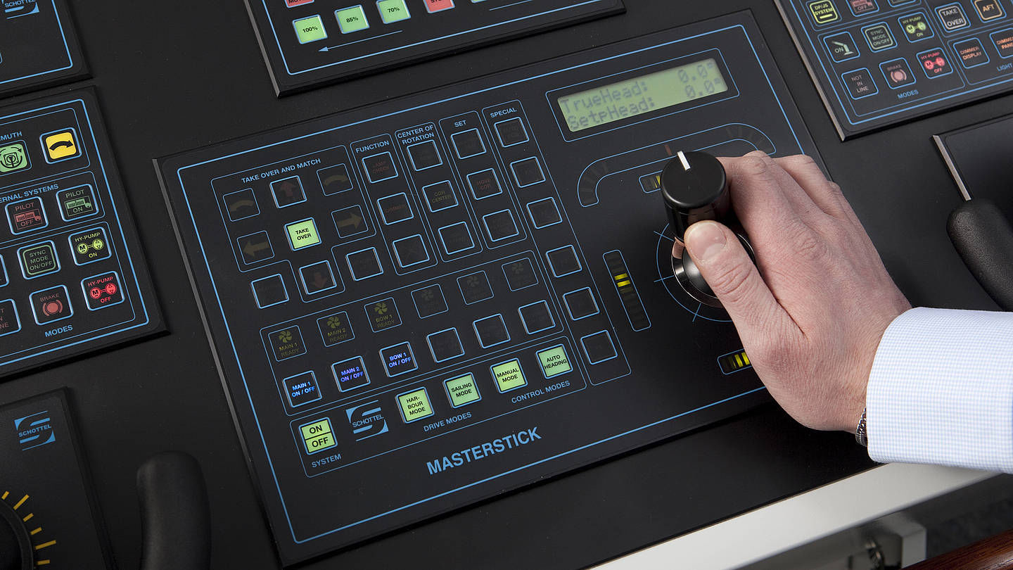 Propulsion control system - MasterStick - Schottel