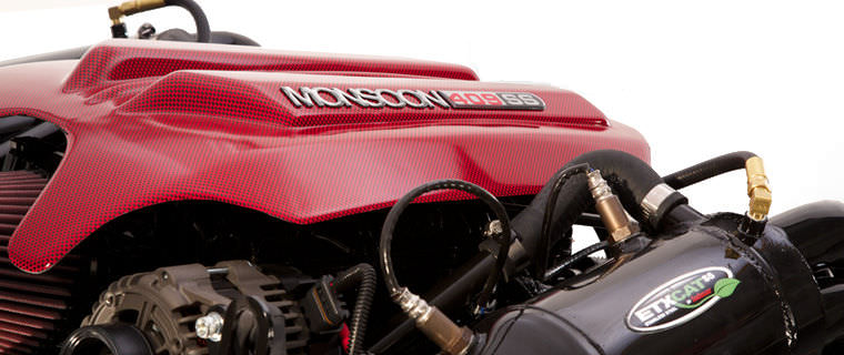 Inboard engine - MONSOON 409 SS - Indmar - gasoline / boating