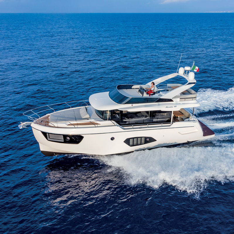 Inboard express cruiser - NAVETTA 48 - Absolute Yachts - twin-engine ...