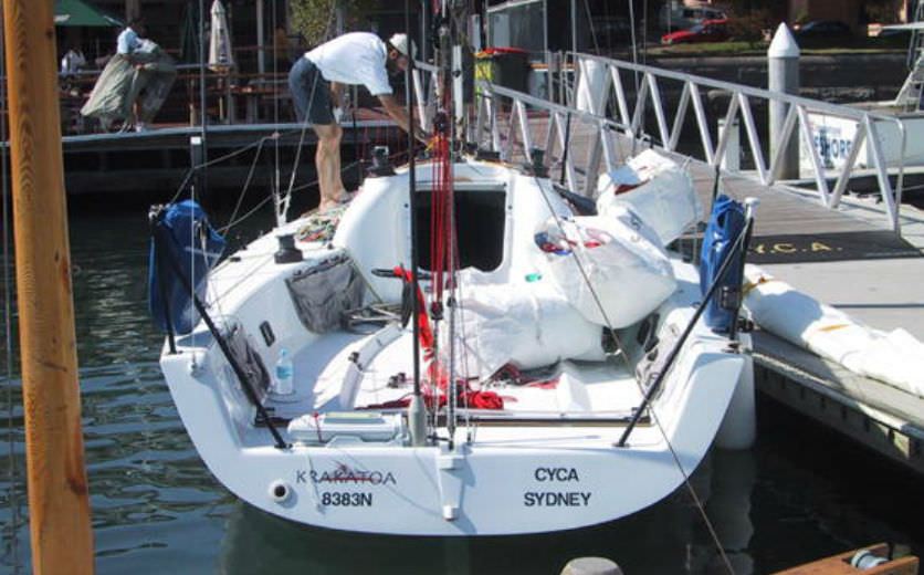 Racing sailboat - YOUNG 30 - Young Yacht Design - open transom