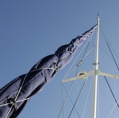 Sailboat protective cover - ATN - furling headsail