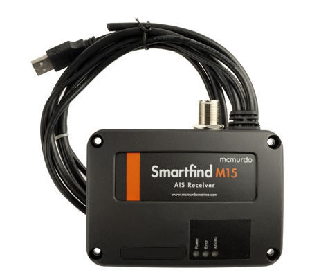 Boat AIS - SMARTFIND M15 - McMurdo - class A / SART / Class B receiver