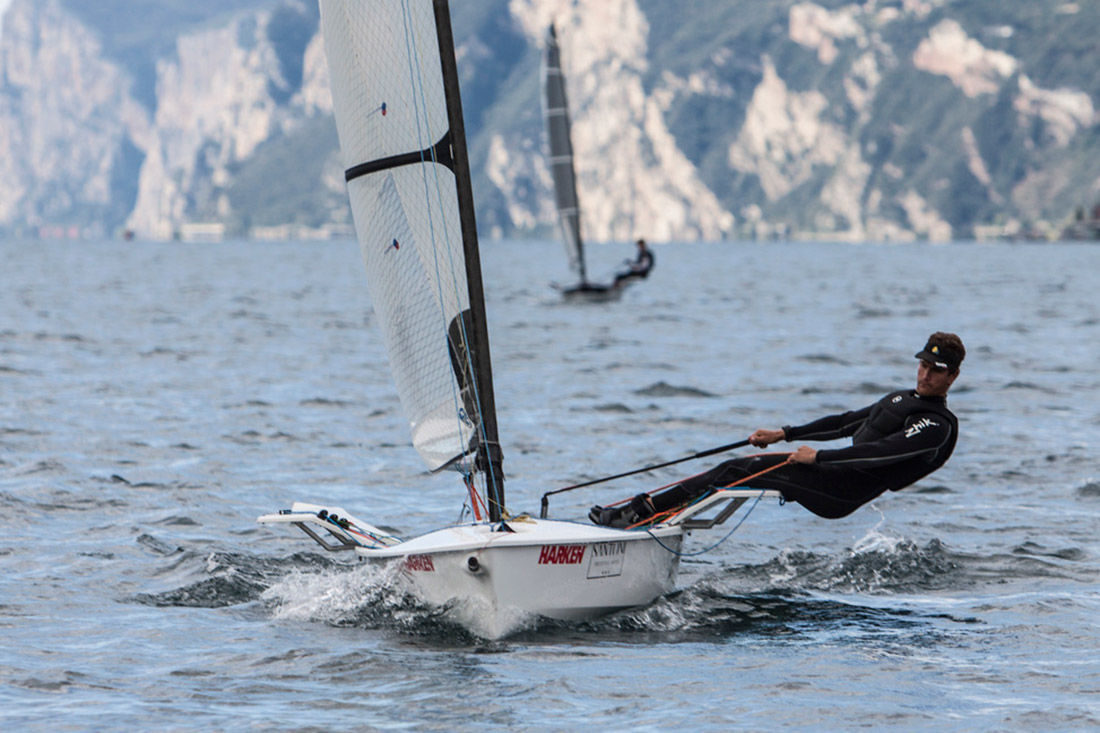 Single-handed sailing dinghy - D-One - Devoti Sailing - skiff / regatta ...