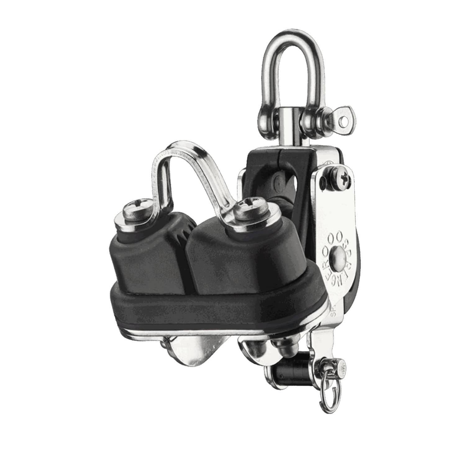 Single block - 3567029000 - SPRENGER - cheek / cam cleat / with swivel