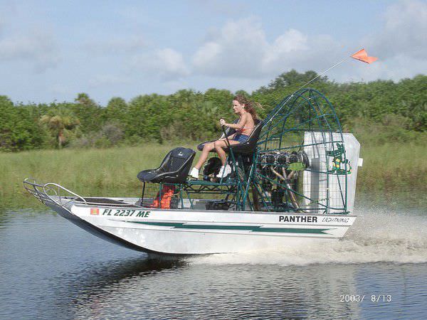 Private airboat - 13' PANTHER - Panther