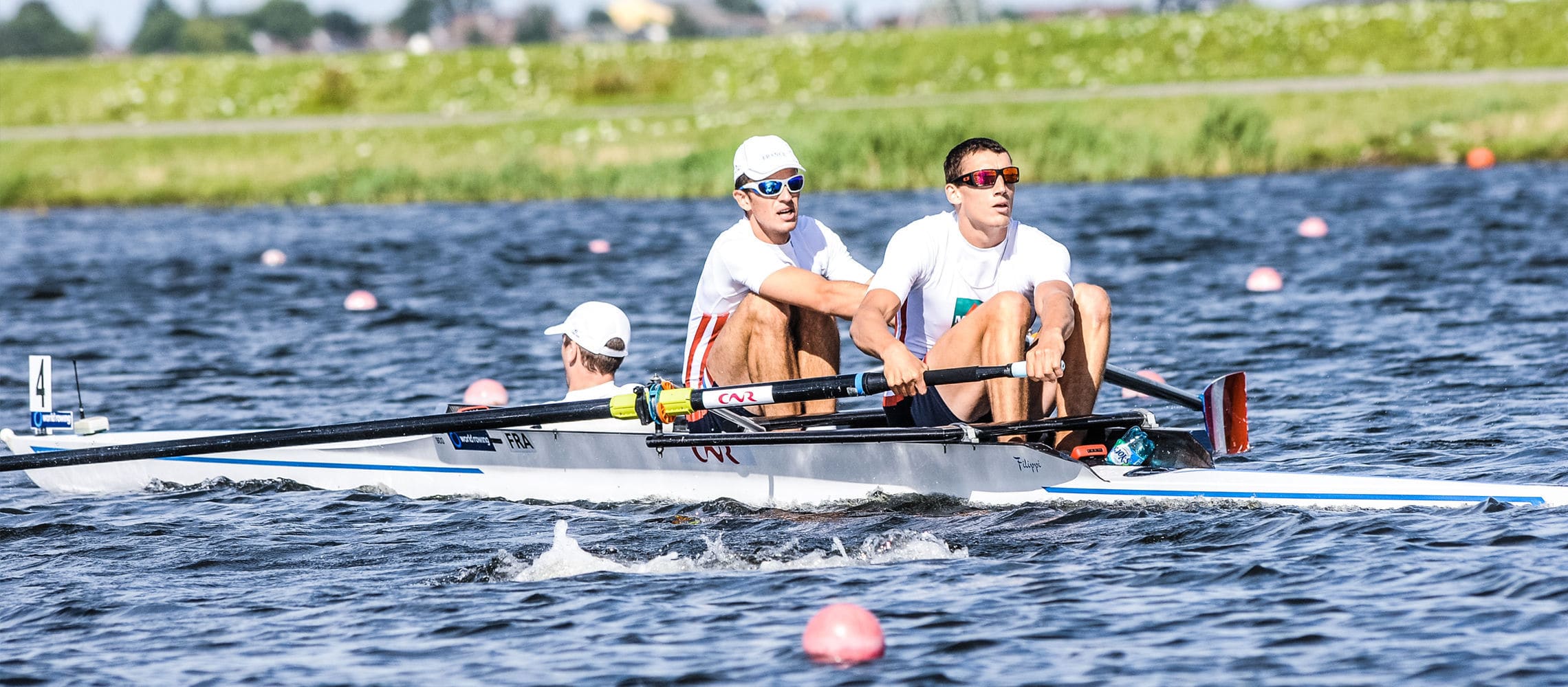 Racing shell - F12 - Filippi - pair skiff