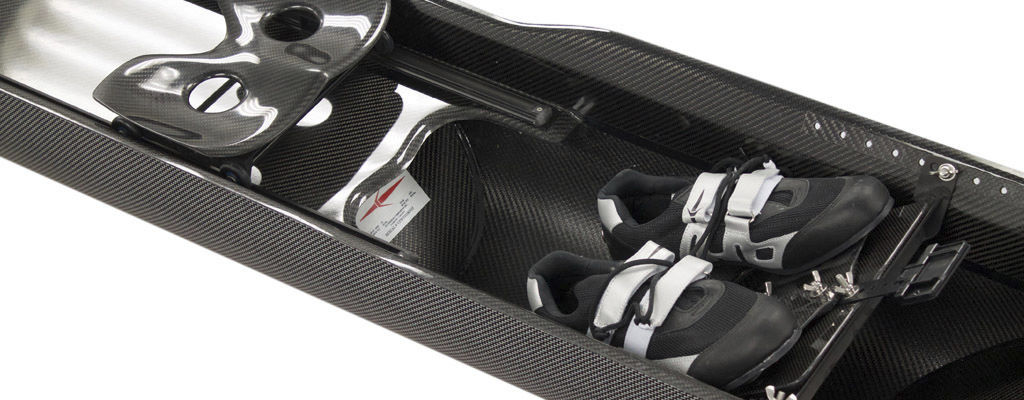 Racing rowing boat - Fluid Fleet - Fluidesign - single scull