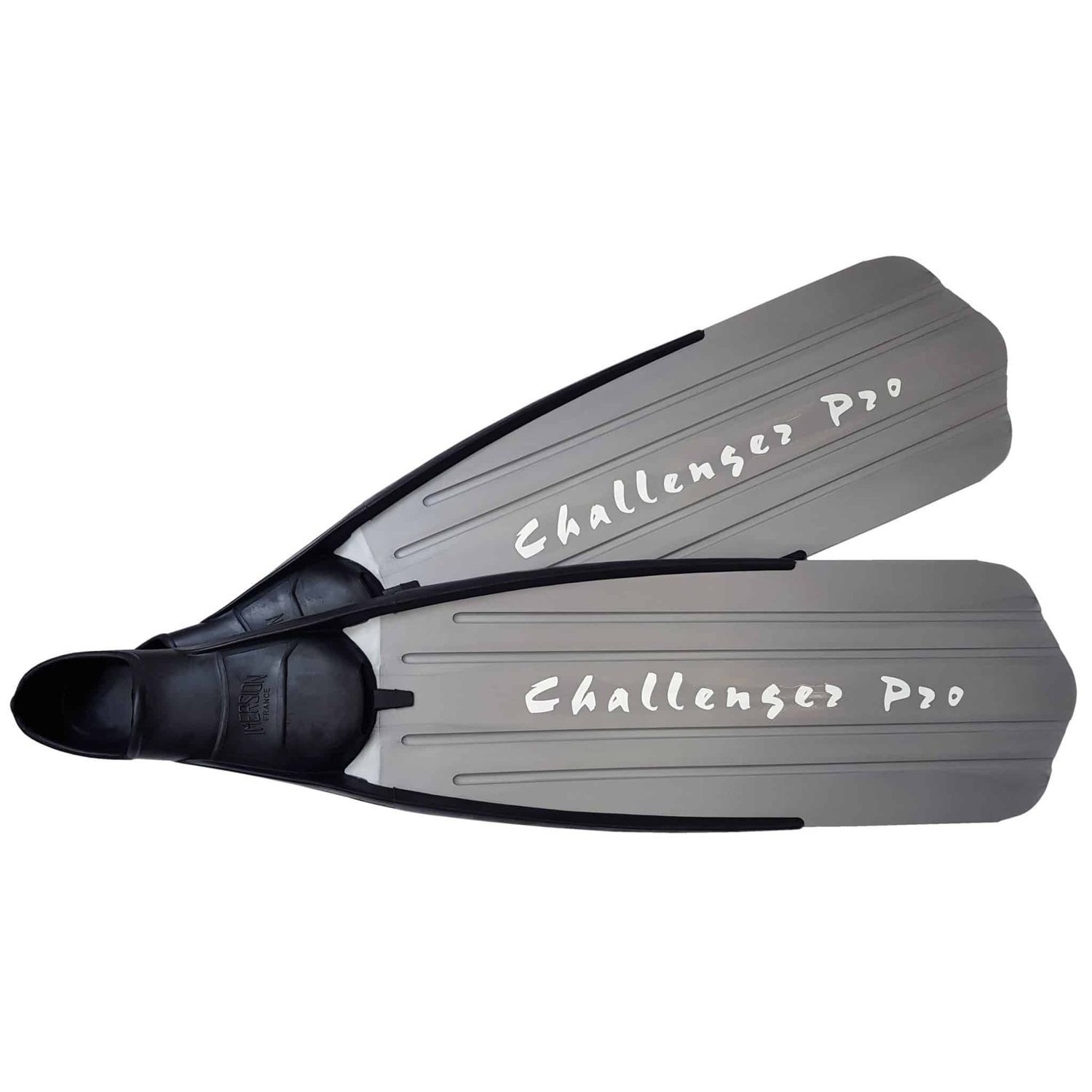 Dive fins - CHALLENGER PRO - Imersion - rubber / full-foot / black
