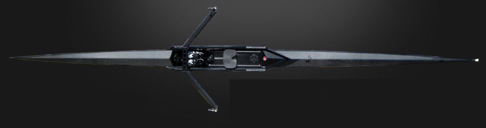 Racing rowing boat - RAVEN - Kaschper Racing Shells - single scull