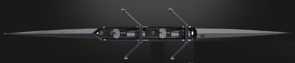 Racing rowing boat - RAVEN - Kaschper Racing Shells - double scull