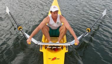 Recreational rowing boat - WAVE CUTTER - Race1 - single scull