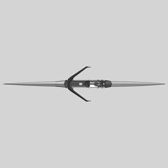 Racing shell - MOULD 138 - Sykes - single scull