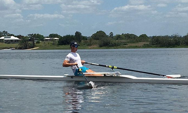 Racing shell - INITIATOR - Sykes - single scull