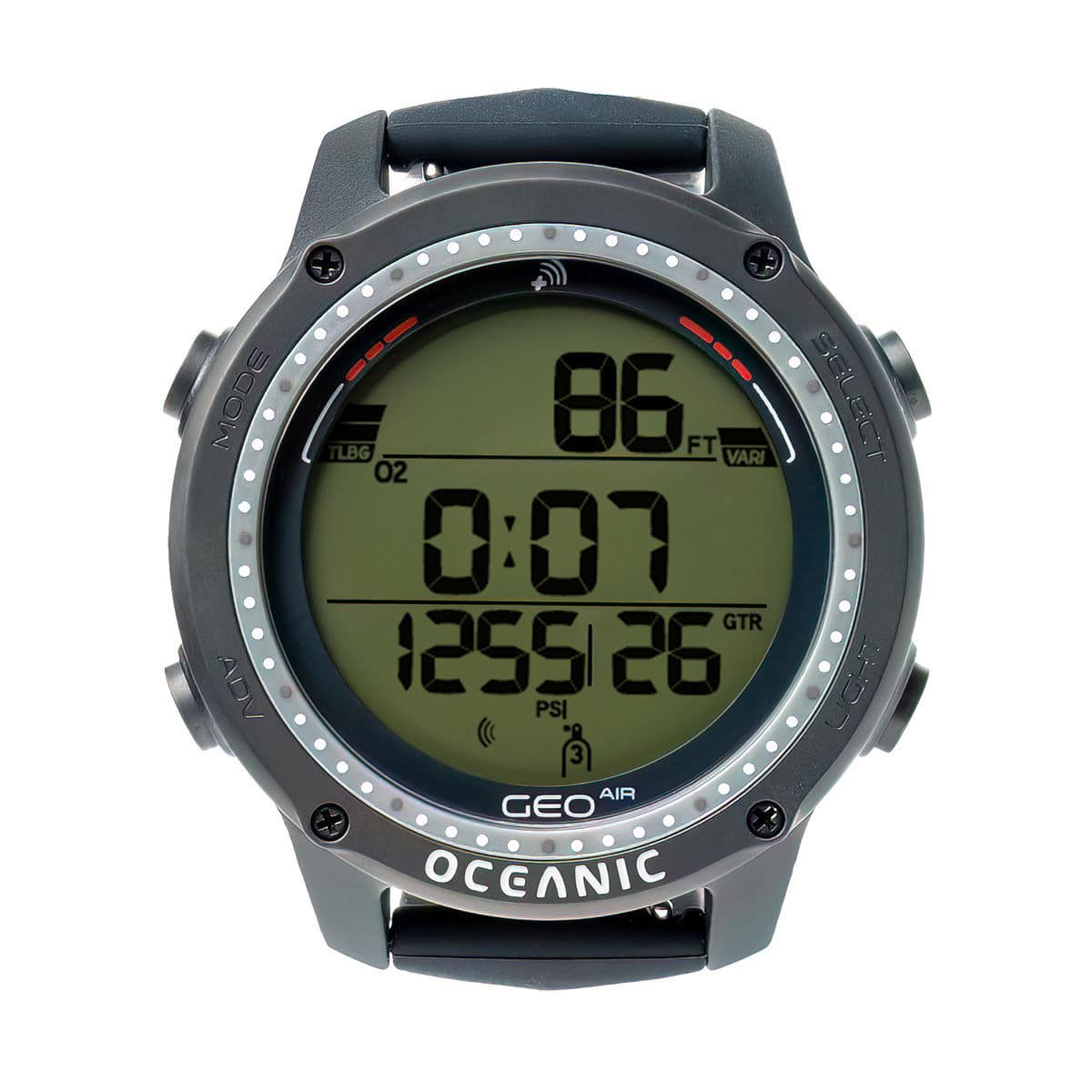 Wrist dive computer - Geo - Oceanic WorldWide - air / nitrox / freediving