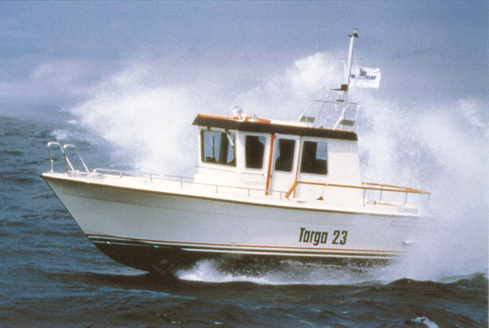 Inboard walkaround - TARGA 23 - Targa - wheelhouse / sport-fishing