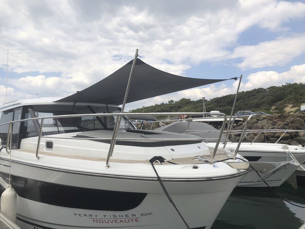 Inflatable boat shade sail - Avant/Arrière - NVequipment