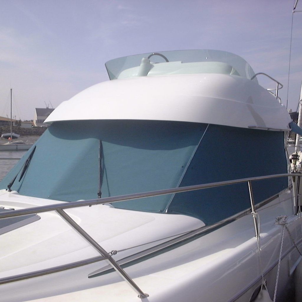 Motor boat protective cover - NVequipment - windshield / PVC