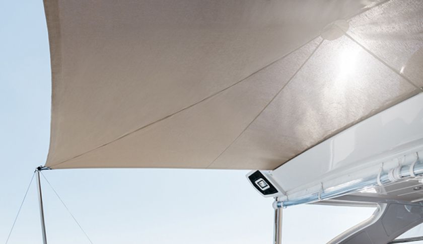Shade cover marine upholstery fabric - Soltis Perform 92 - Serge ...