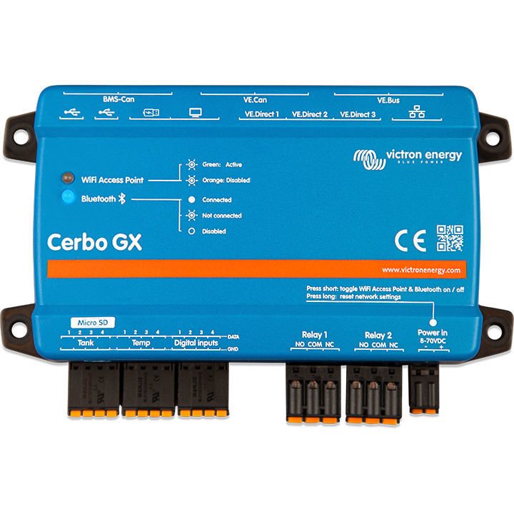 Boat monitoring system - Cerbo GX - Victron Energy - multifunction