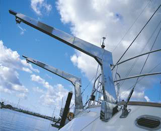 Yacht davit - Traditional - Cooney Marine - manual