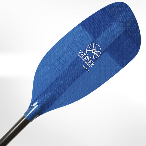 Kayak paddle - SIDE KICK - Werner Paddles - white-water / asymmetrical ...
