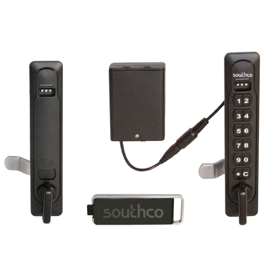 Electronic lock - SC series - Southco - for boat / combination