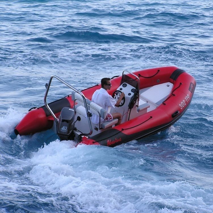 Outboard inflatable boat - Vesta V-450 - Adventure Inflatable boats ...