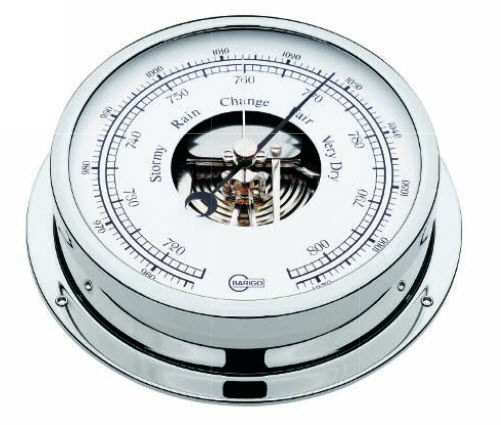 Analog barometer - 111CR - Barigo - chrome
