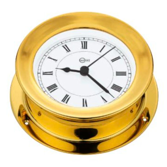 Analog clock - 1137MS - Barigo - brass