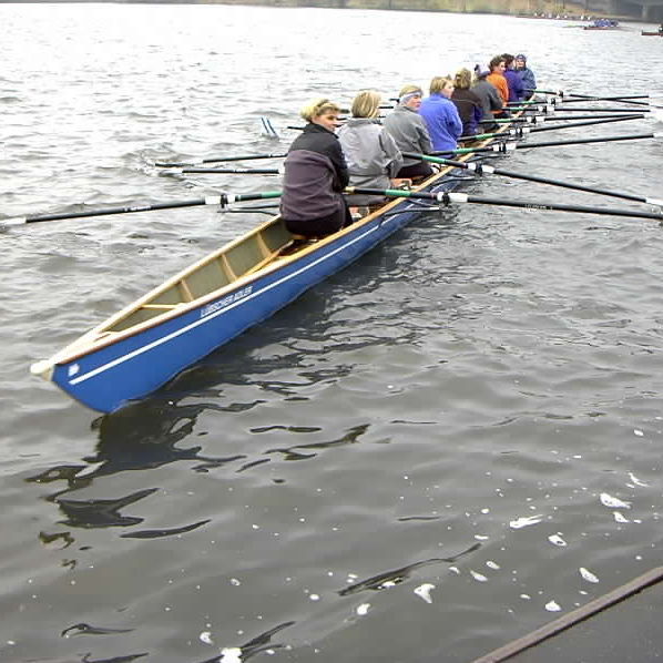 Racing shell - C8x+8+ - Baumgarten Bootsbau - octuple scull